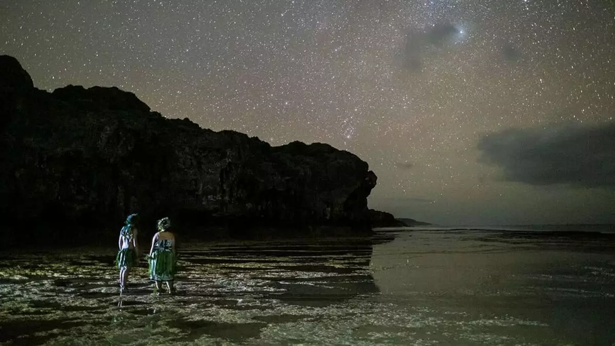 Tiny Island of Niue Ndiyo Yekutanga Nyika 'Rima Sky Nation'