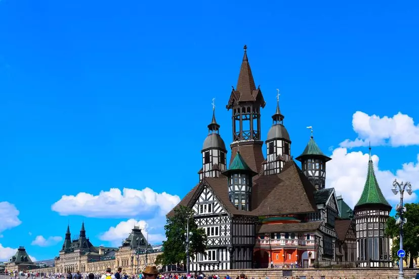 Katedral St Basil urang, arsitéktur