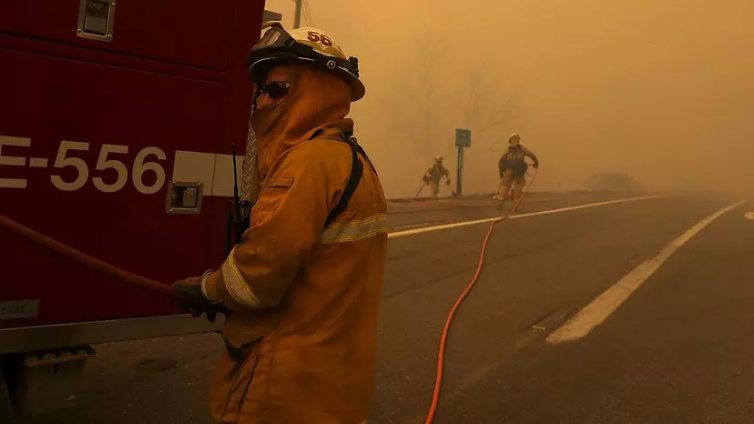 Carr Fire Kaliforni