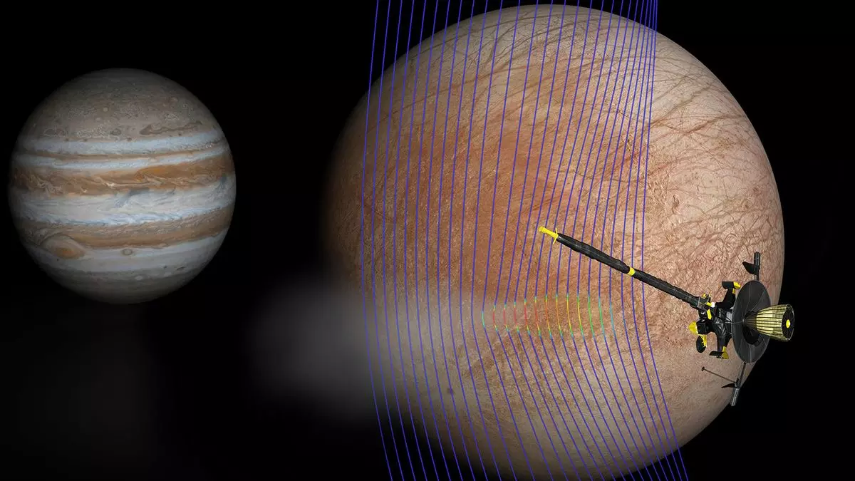 Europa ha perso acqua nello spazio e la NASA l'ha attraversata accidentalmente