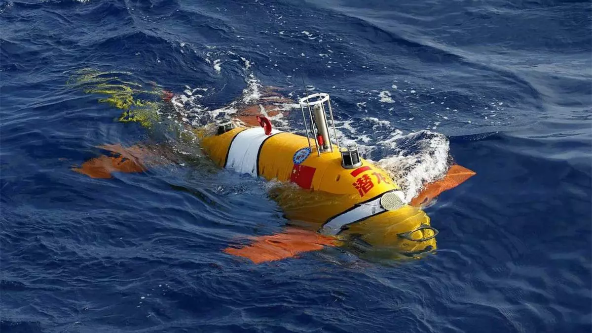 Un sous-marin robotique chinois ressemble à un poisson clown