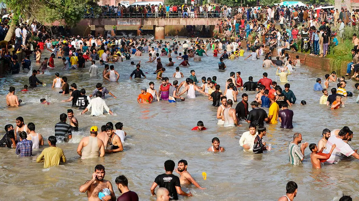 Calor escaldante no Paquistão pode ter estabelecido um recorde mundial