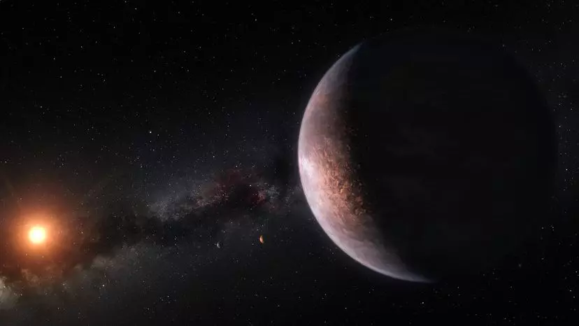 TRAPPIST-1 illustrasie