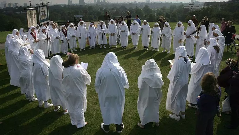 Druids, Primose Hill, Autumn Equinox