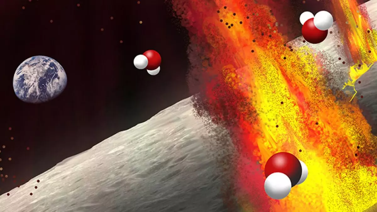 Månebasebyggere glæde sig: Mere vand i månen sandsynligvis