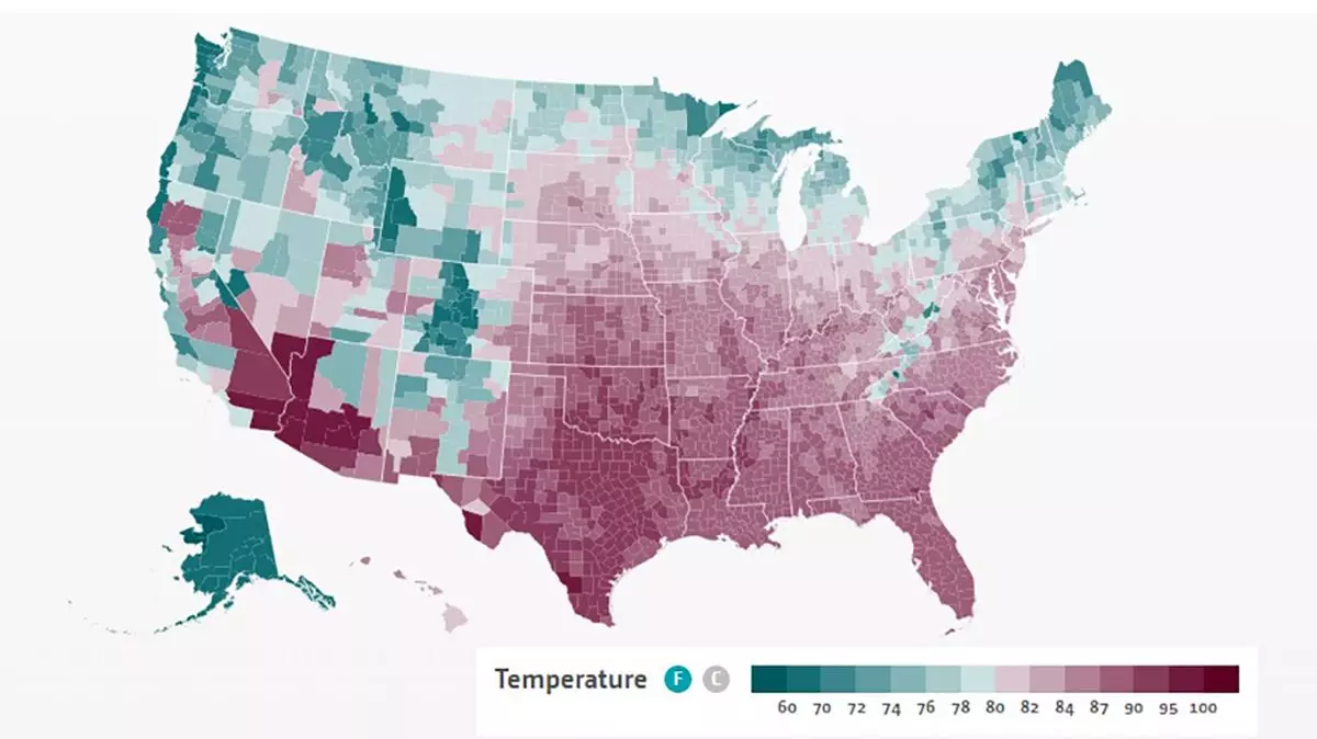 El cambio climático hará que Estados Unidos sea más pobre, cálido y desigual