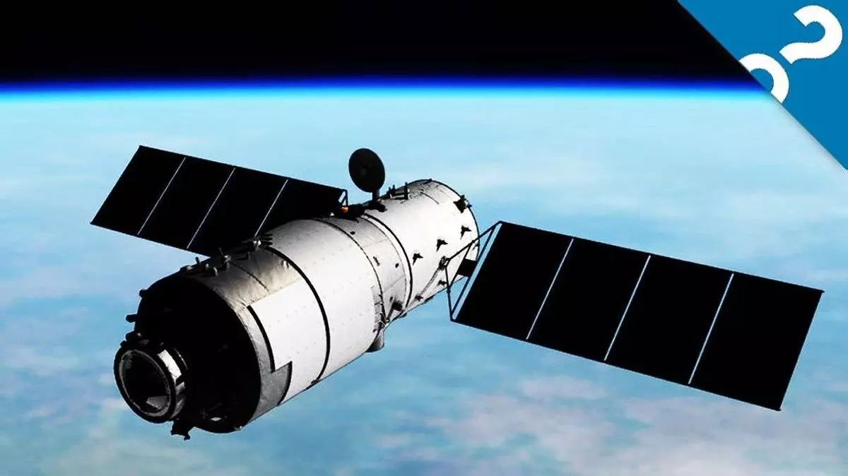 चीनचे स्पेस स्टेशन पृथ्वीच्या क्रॅश कोर्सवर आहे