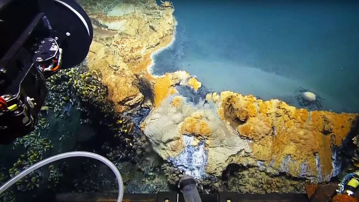 Undersøke den undersjøiske dødsonen kjent som fortvilelsens badestamp