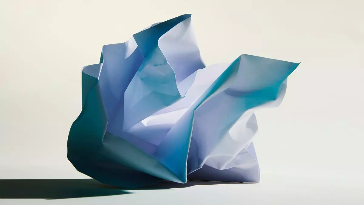 Crumple Theory: Vi kan lære meget af, hvordan papir krøller