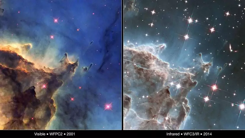 Hubble lwn Webb