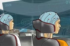 Skica predložene utrke sučelja mozak-računalo Cybathlona