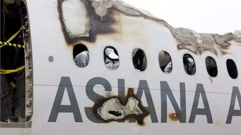 Asiana Air, havária