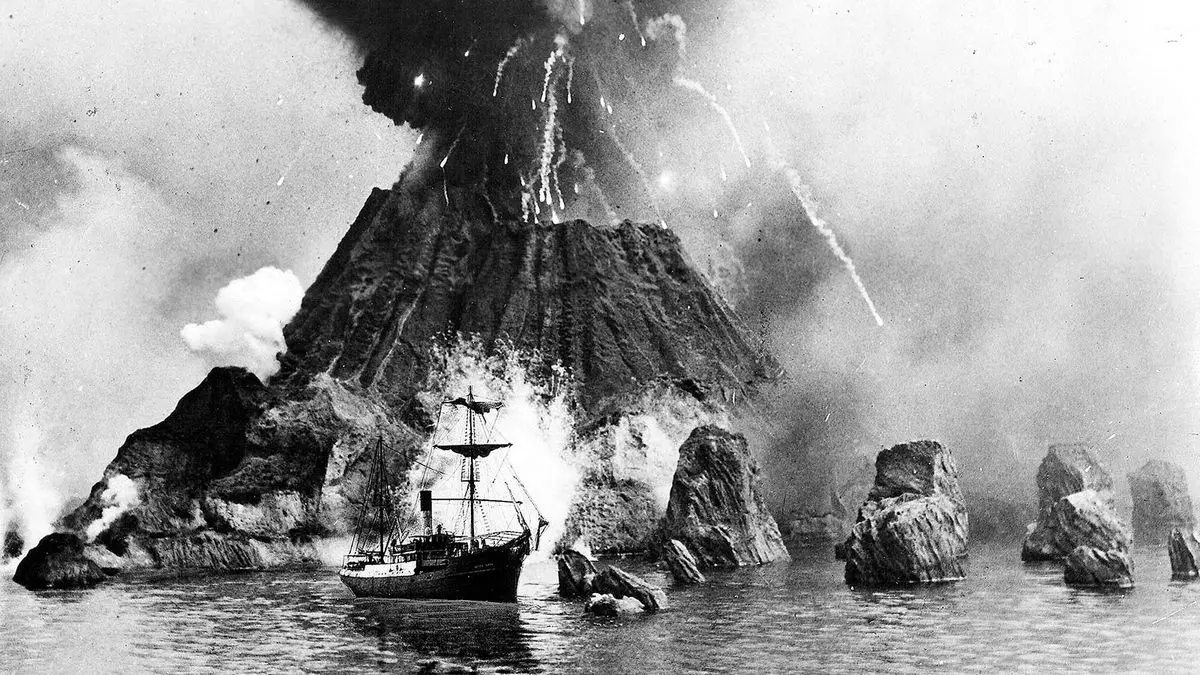Iyo Krakatoa Blew: Ukuntu Iruka rya 1883 ryahinduye isi