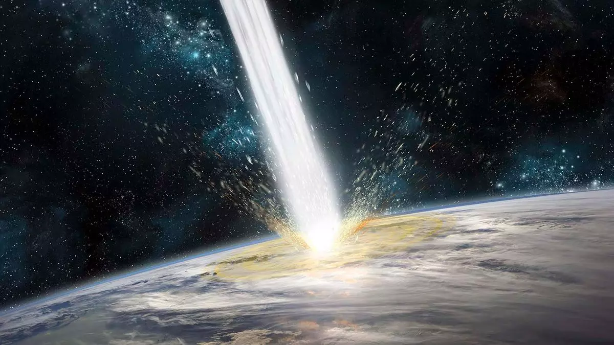 E se um asteroide atingir a Terra?