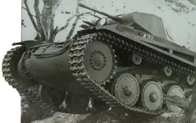Panzerkampfwagen II, sing dadi penyangga pasukan invasi Nazi menyang Polandia ing September 1939, bersenjata entheng lan nganggo waja.