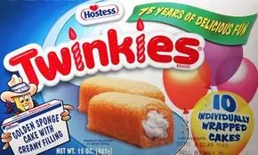 Twinkie je 2005. proslavio svoj 75. rođendan.