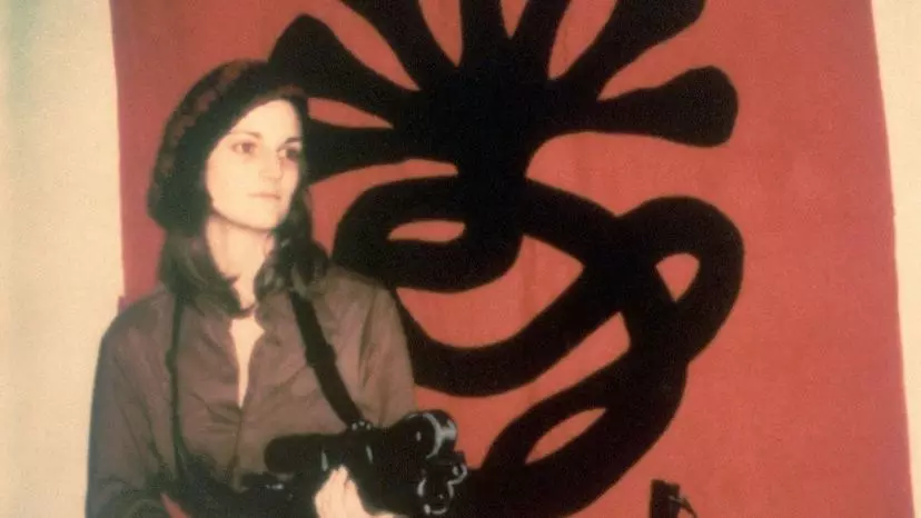 Patty Hearst a térfigyelő kamerán