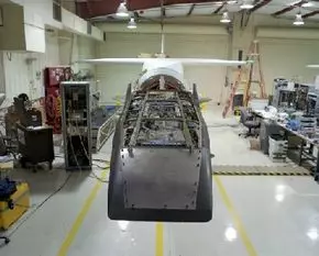 A Pegasus gyorsítórakétához csatolt X-43A