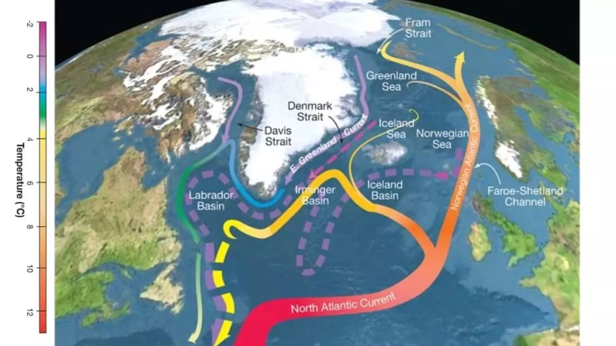 Stromingen in de Atlantische Oceaan nemen af, bijna op het punt van instorten, zegt onderzoek