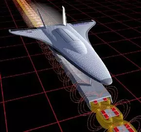 As pistas de levitación magnética poderían usarse algún día para lanzar vehículos ao espazo.