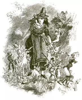 कुछ लेखकों का दावा है कि परियों के बारे में पारंपरिक मान्यताएं आज के यूएफओ मुठभेड़ों का अनुमान लगाती हैं। 19वीं सदी की वेल्श महिला शू राइस प्रतिष्ठित रूप से परियों के साथ चली गई और फिर कभी नहीं लौटी।