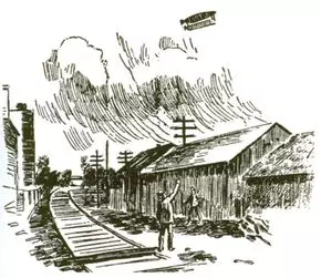 Leqhubu la UFO la 1896 le 1897 le ile la tsosa thahasello e kholo hammoho le mashano a mangata. Koranta ea Chicago e hlokometse tlaleho ea la 11 Mmesa, e ipapisitseng le senepe sa bohata.