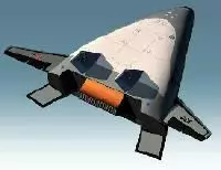 X-33 rumflyet kan bruges til militær kamp i rummet.